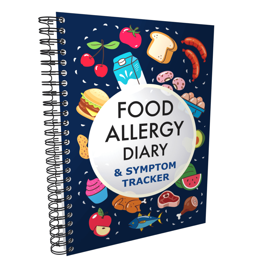 Food Allergy Diary & Symptom Tracker | A5 Spiral Bound | Made in UK ...